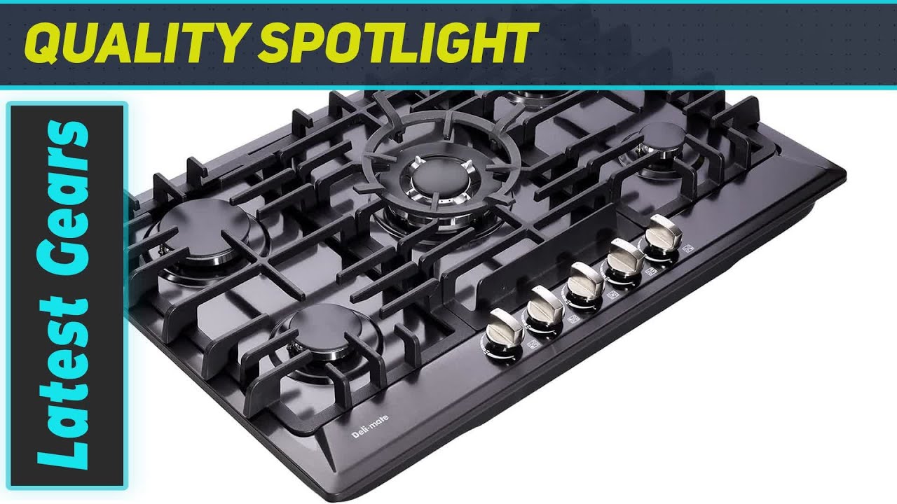 Deli-mate 30 Inch Gas Cooktop: Elevate Your Cooking Game! - YouTube