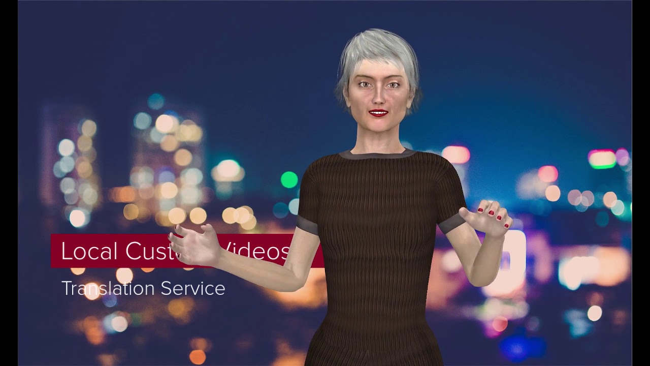 Translate English To French Voice Female Avatar Spokesperson Video Local Custom Videos Youtube