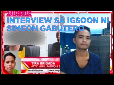 UPDATE: Interview sa igsoon ne Simeon Gabutero nga geengun maoy kaila ...