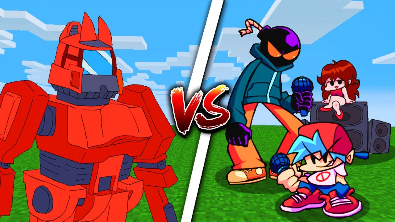 Tord Bot vs Friday Night Funkin in Minecraft | Friday Night Funkin Mod ...