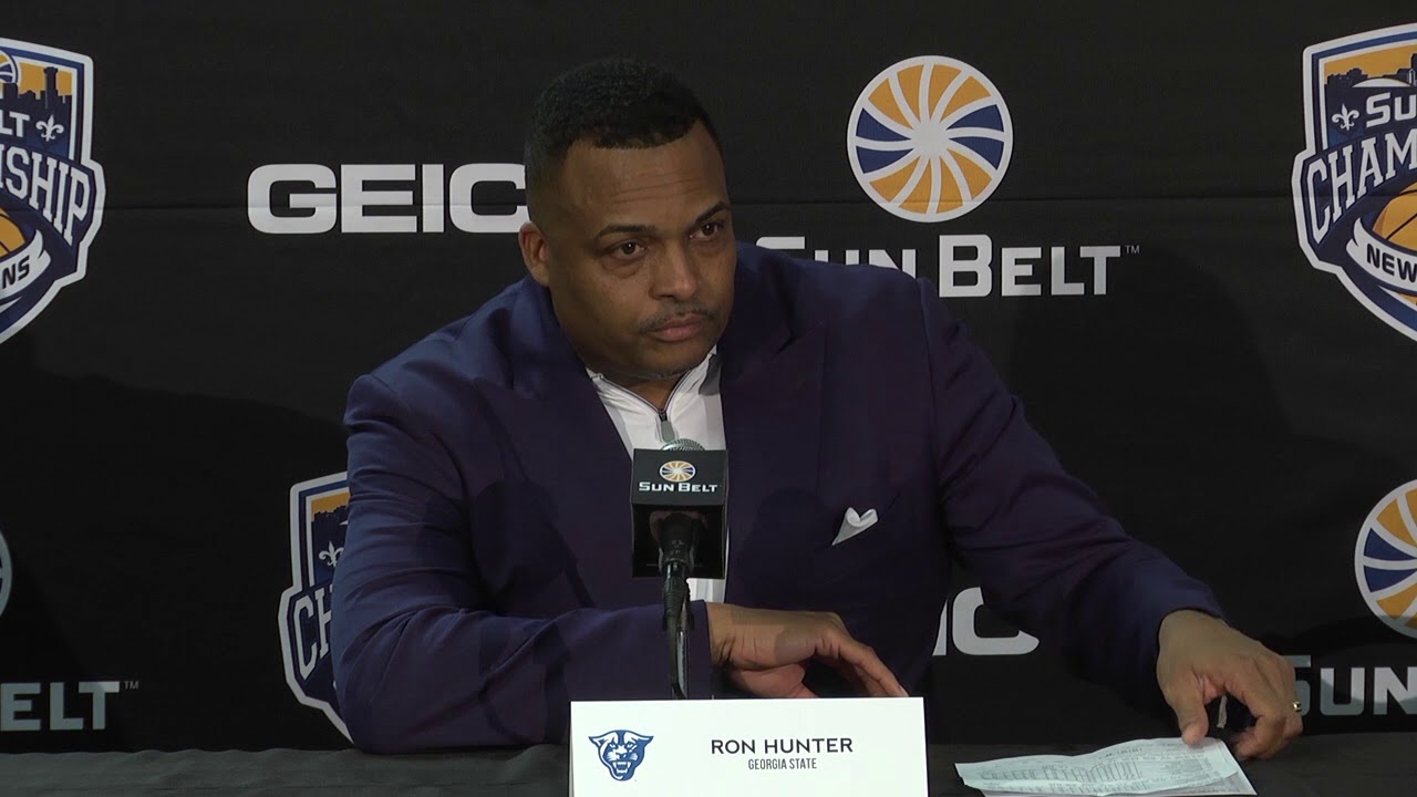 Men's Game 7 Press Conference - Georgia State Head Coach Ron Hunter ...