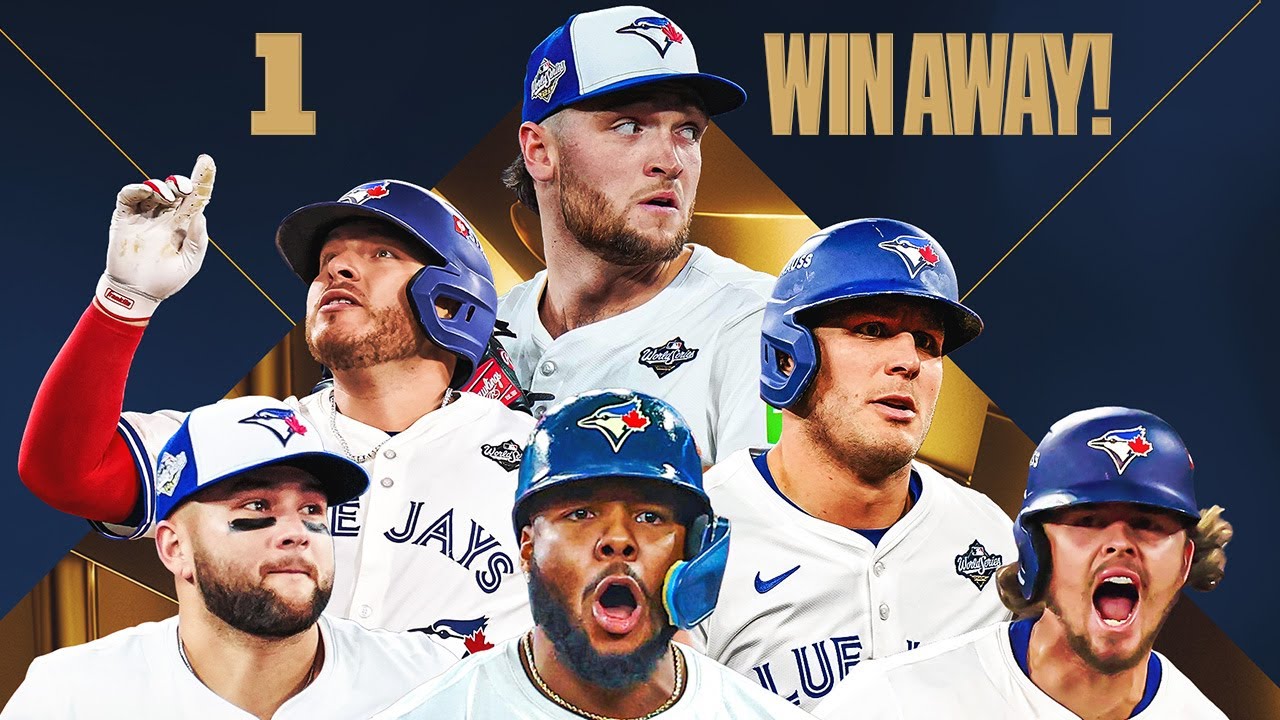 The Toronto Blue Jays are 1 win away from winning the 2025 World Series ...