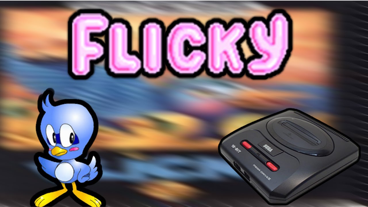 FLICKY! Pintinhos e GATOS LOUCOS no MEGA DRIVE! - YouTube