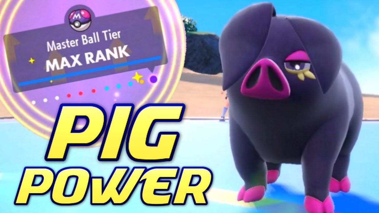 The PIG holds the POWER! Pokemon Scarlet & Violet VGC 2023 Regulation D ...