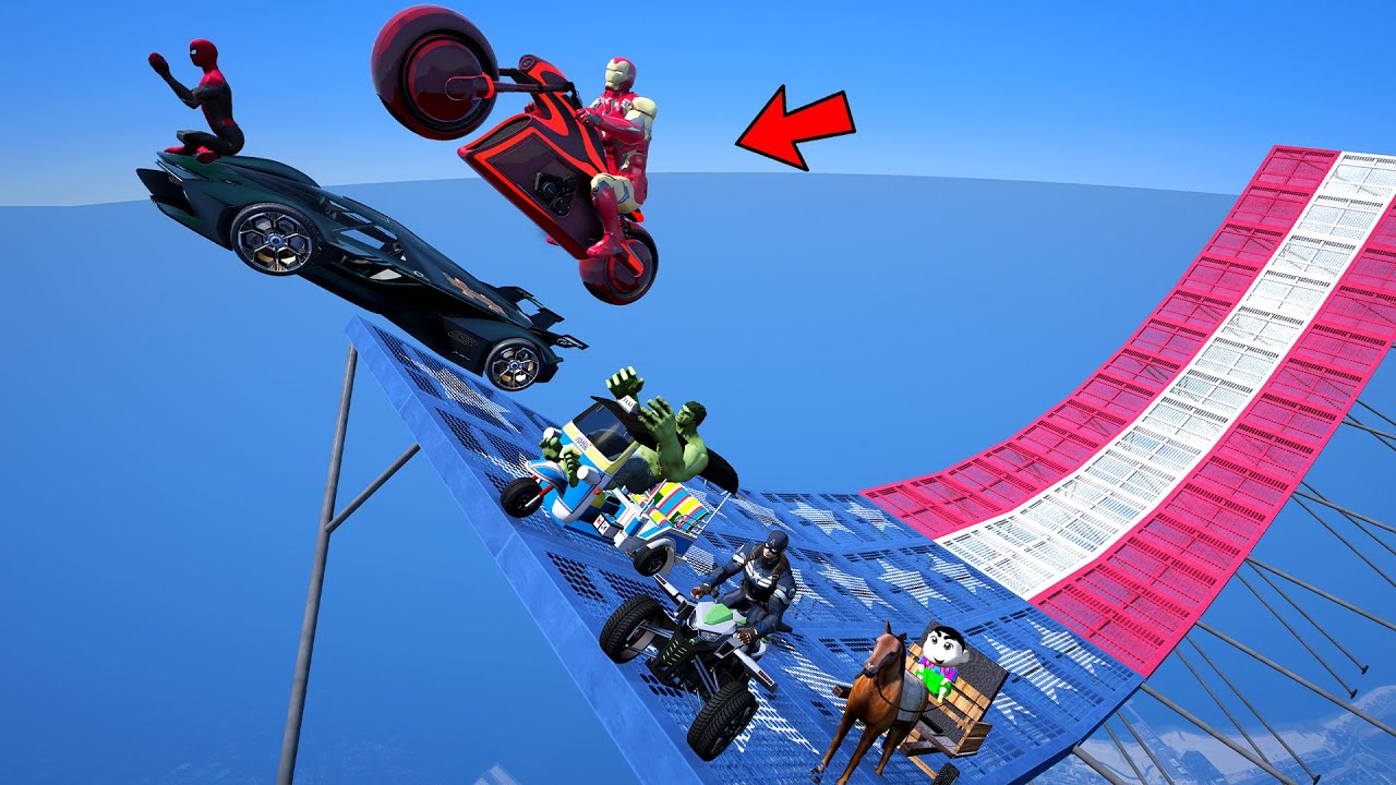 Ultimate Avenger's Ramp Challenge in GTA 5 - YouTube