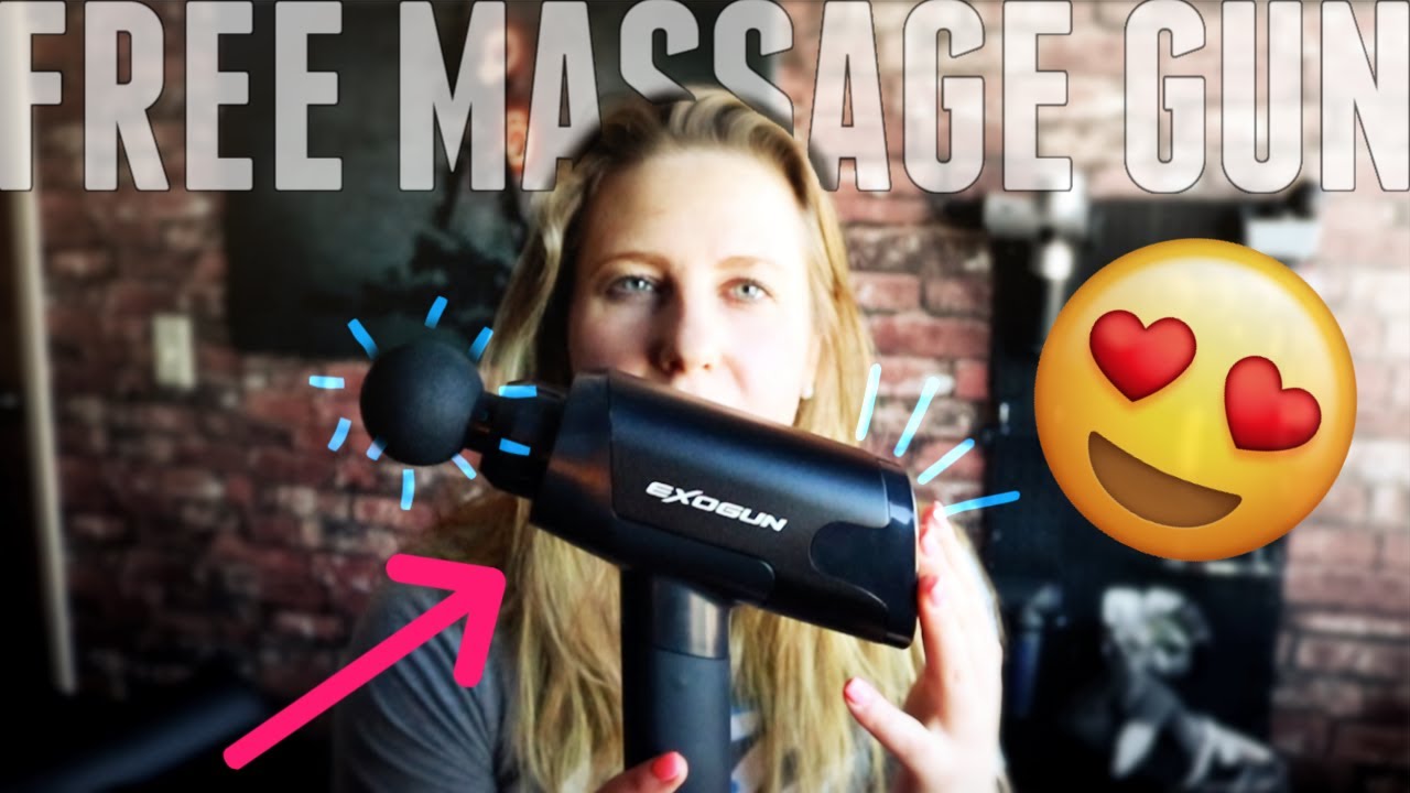 *GIVEAWAY* ExoGun Massage Gun-The Ultimate Recovery Tool - YouTube