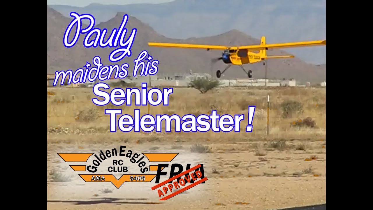 Pauly maidens his Hobby Lobby Senior Telemaster w 17cc NGH gasoline ...