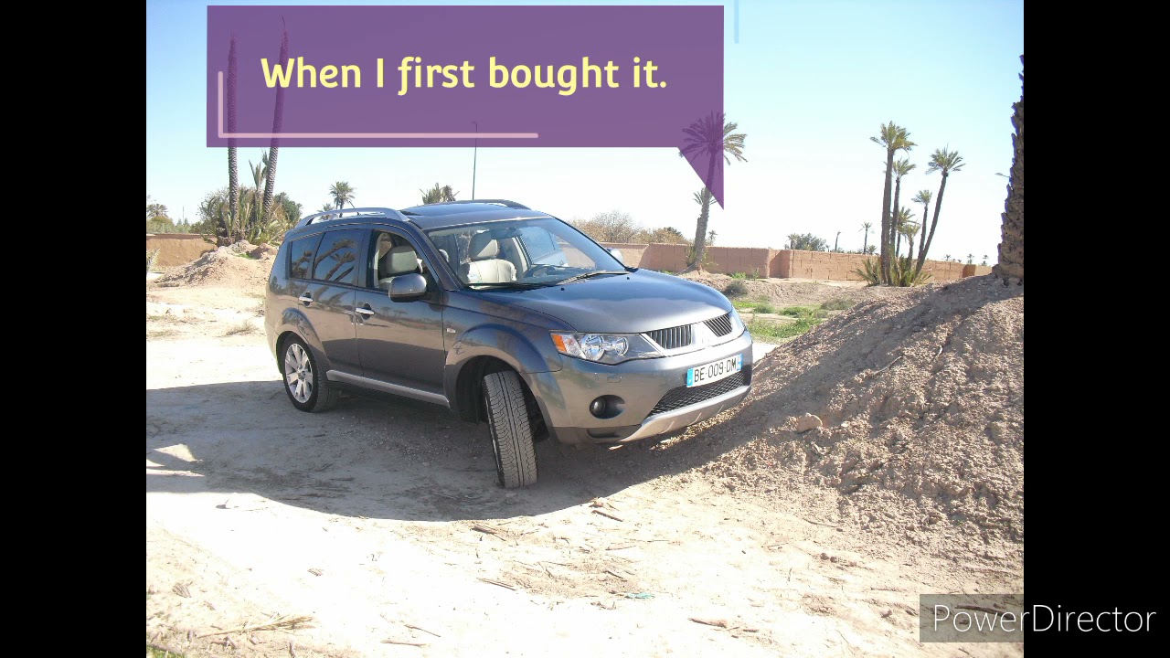 The mitsubishi Outlander lifted 4x4. - YouTube