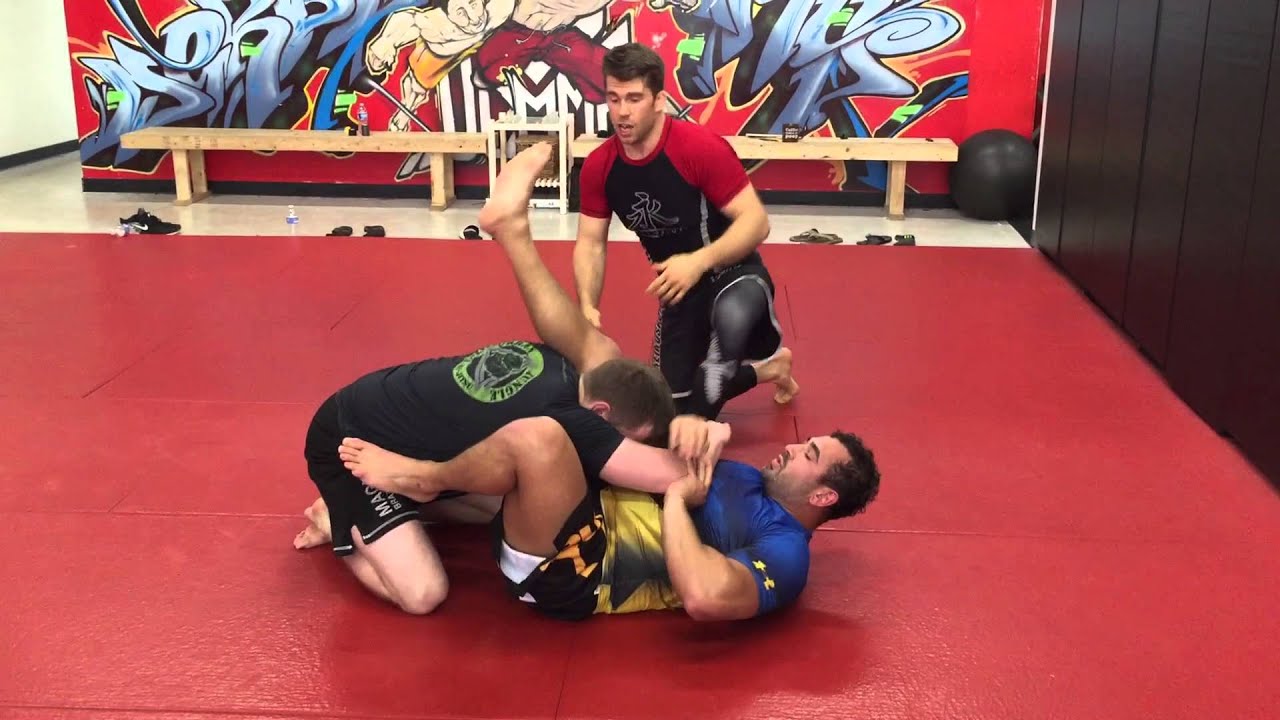 Tip for Triangle Chokes with Short Legs - YouTube