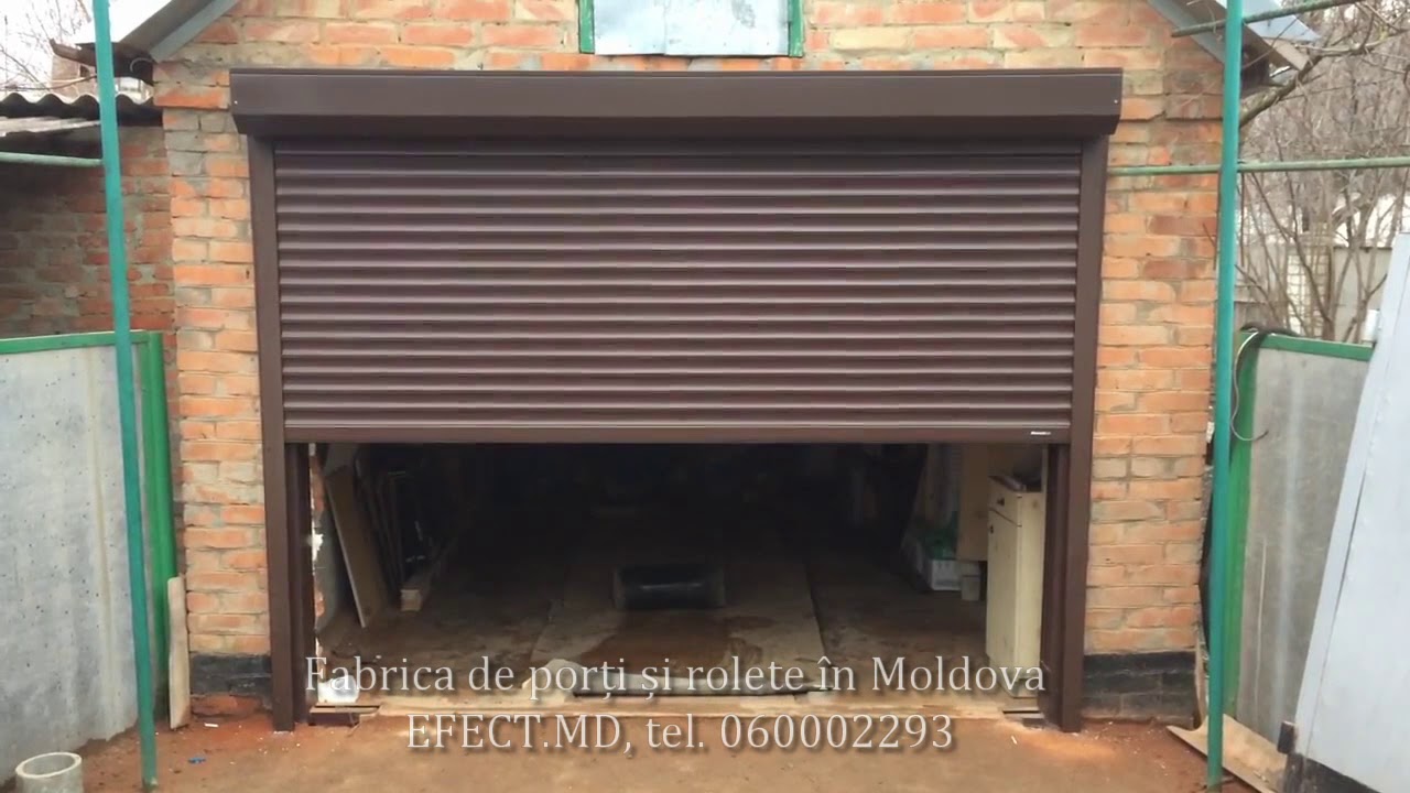 Rolete pentru garaj automate. Fabrica de porți și rolete în Moldova ...