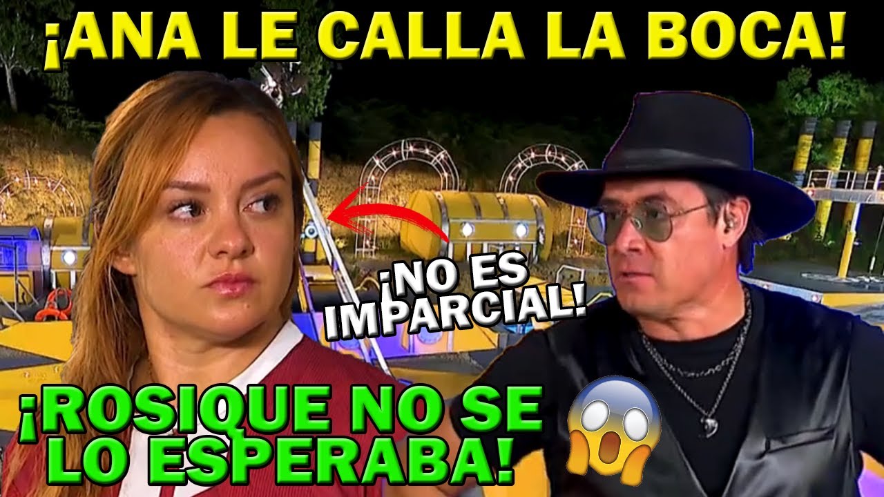 Ana LE CALLA LA BOCA a Rosique!! | Exatlón México - YouTube