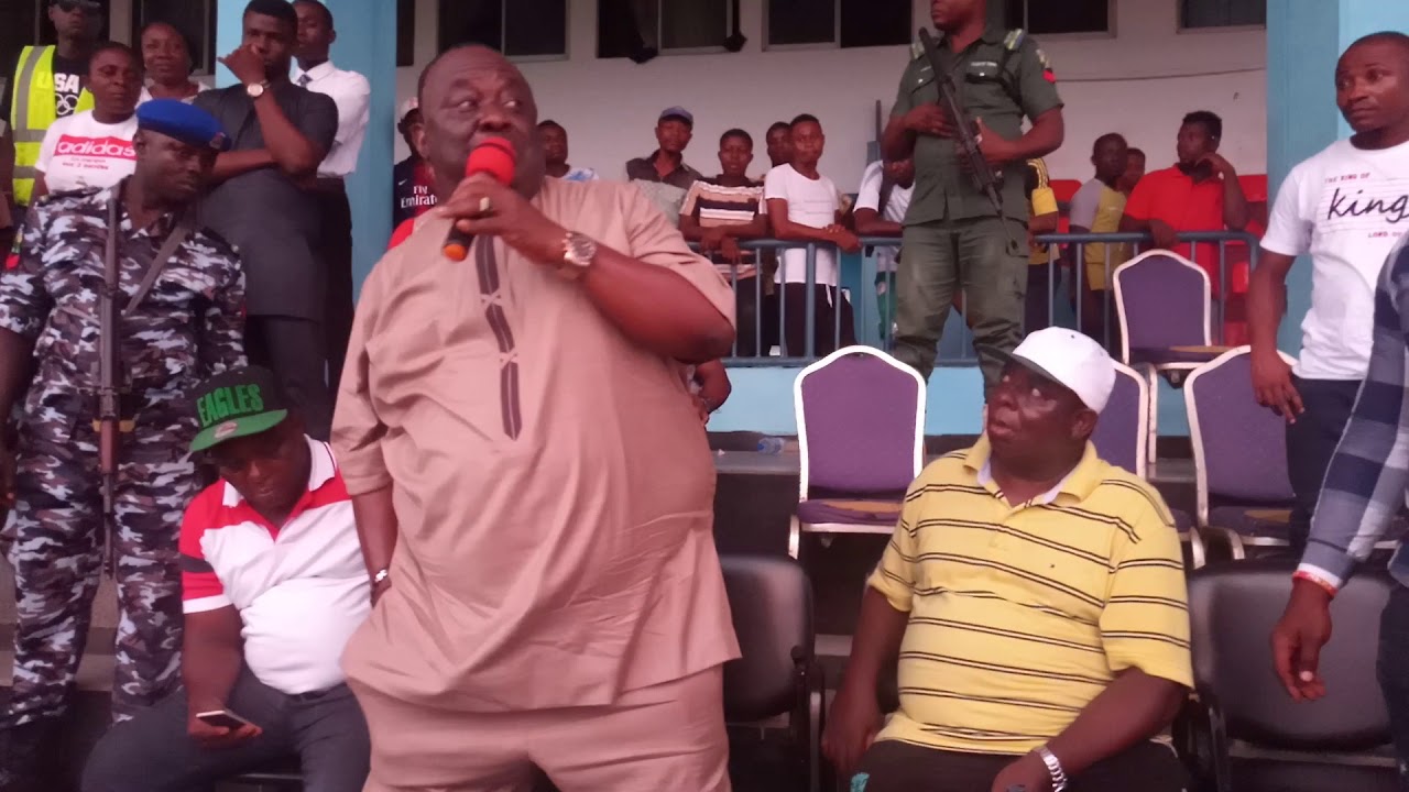 Essien Ayi begs Ayade to support Sports in C'River State. - YouTube