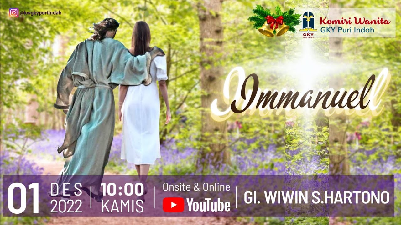 Persekutuan Komisi Wanita : "Immanuel" | GI. Wiwin S. Hartono - YouTube