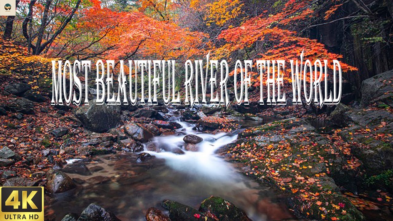 river | relaxing river sounds| calming river| river flowing sound ...