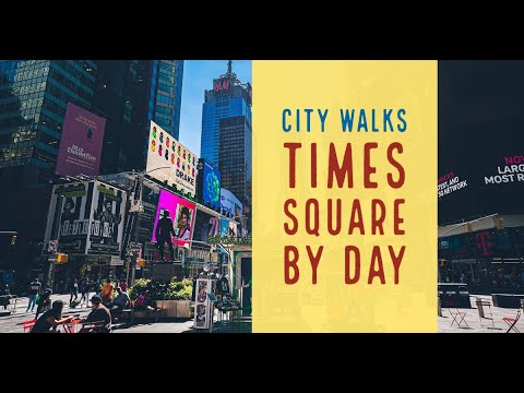 Times Square by Day | New York City | City Walk 4K 60FPS - YouTube