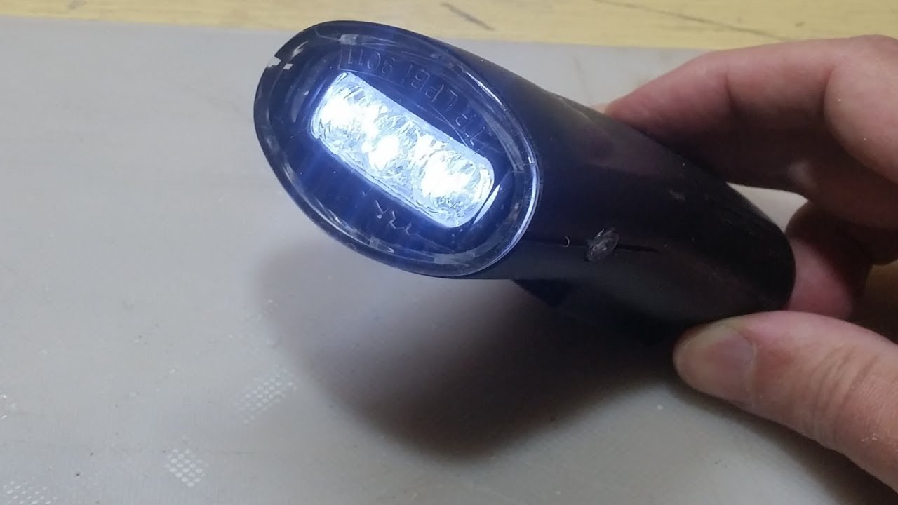Scratchbuild - Bicycle light - Replace the incandescent bulb with the ...