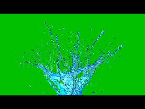 Top 10 Water Splash Overlay Effects Green Screen HD Footage - YouTube