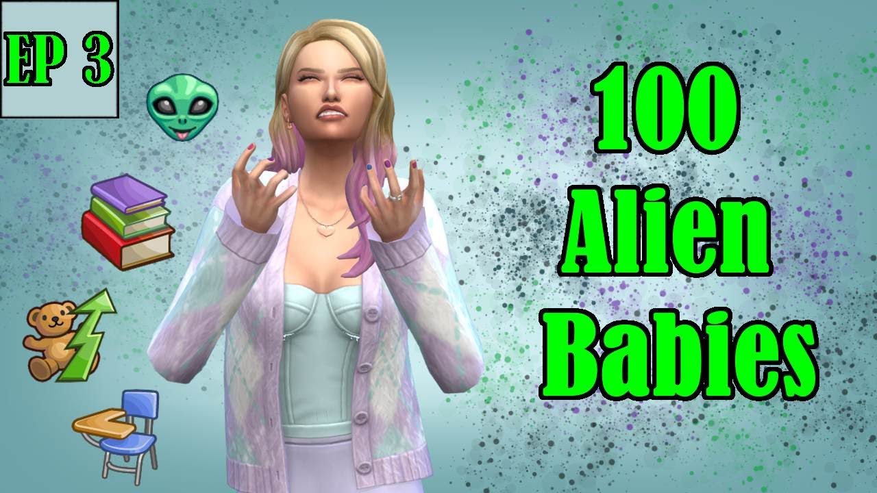 EP 3: 100 Alien Babies!!! ~ Will we finally have an Alien baby?!?! ~ 🚽📖 ...