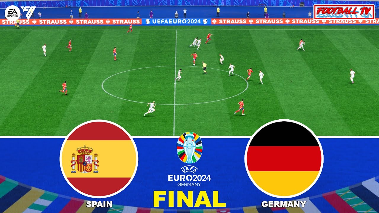 SPAIN vs GERMANY - UEFA EURO 2024 FINAL | Full Match All Goals | FC 24 ...