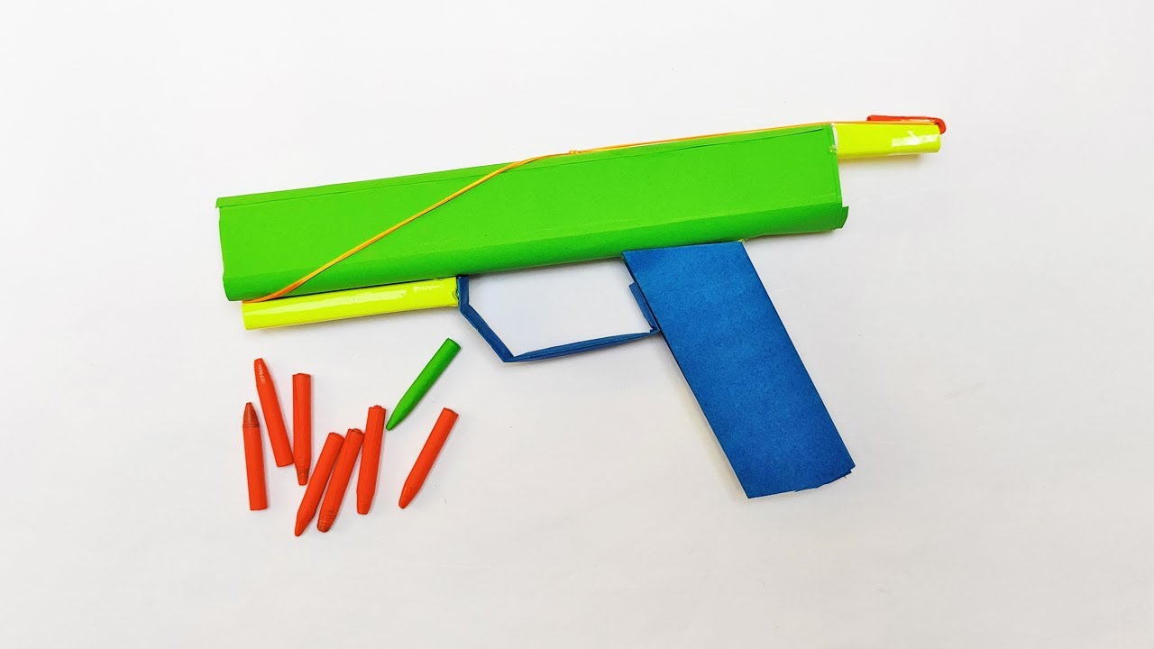 How To Make Paper Guns