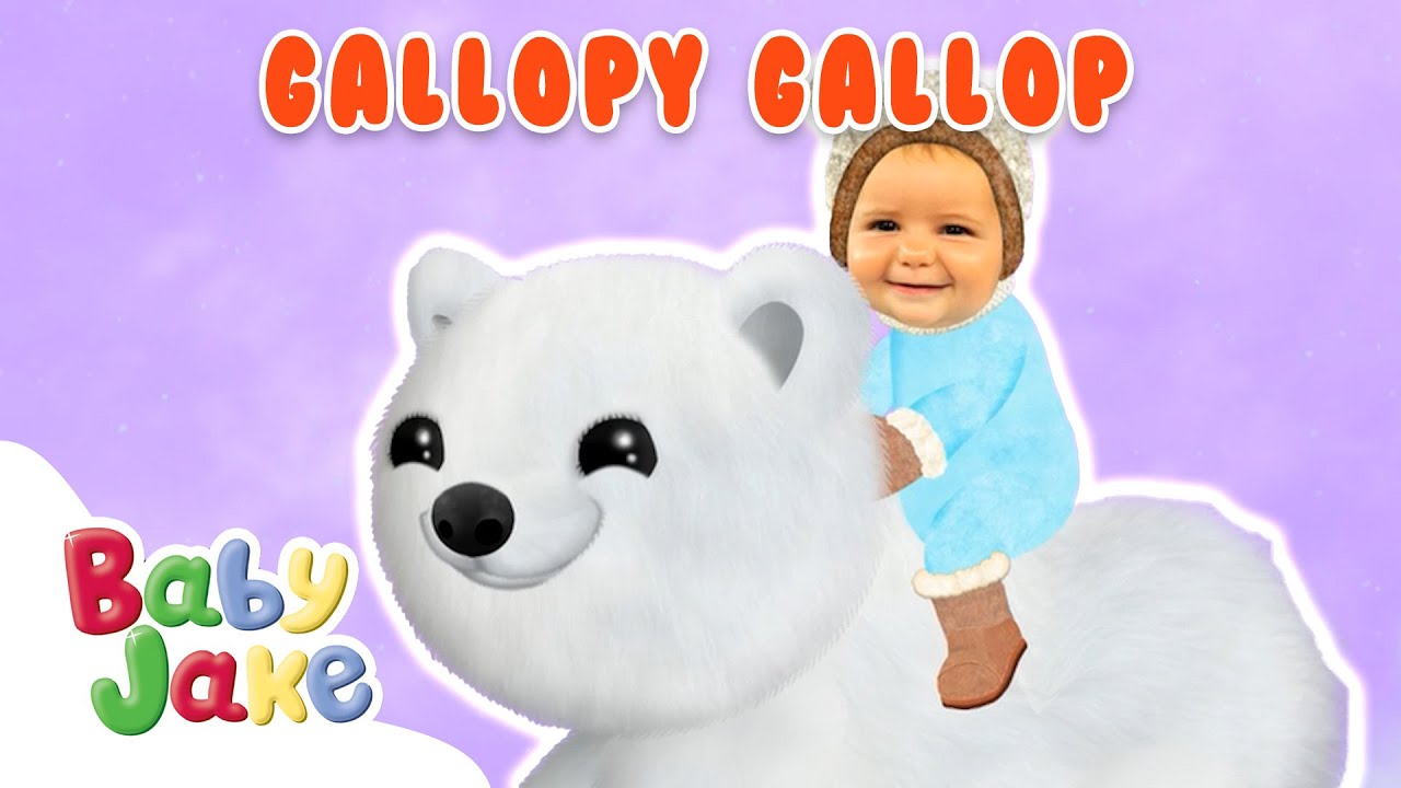 @BabyJakeofficial - 🐻‍ ️ ️ Gallopy Gallop ️🐻‍ ️ | Full Episodes | Yacki ...