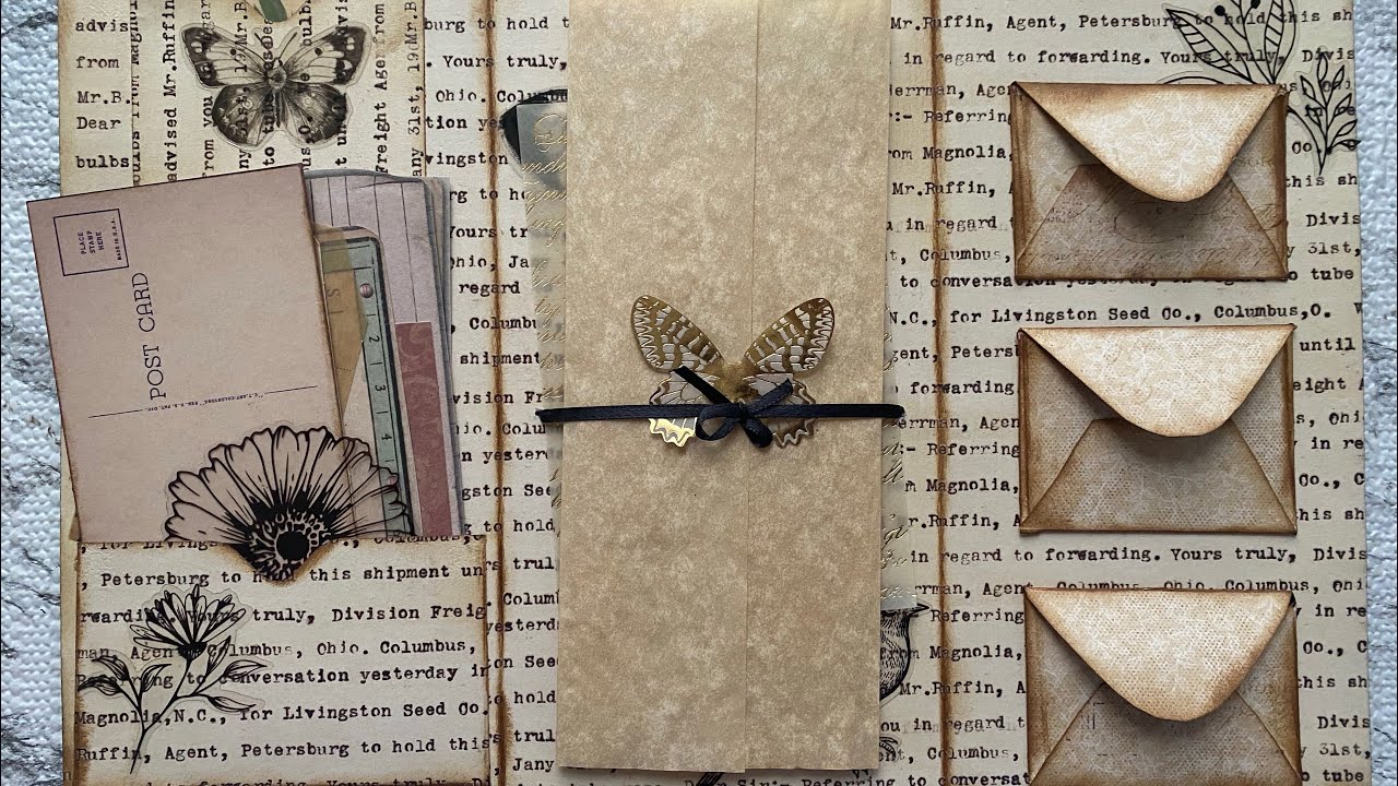 Tri-fold (craft with me) for beginners - YouTube