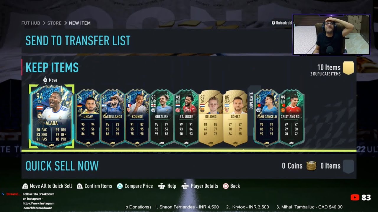 OMG I Packed 99 Ronaldo AGAIN - YouTube