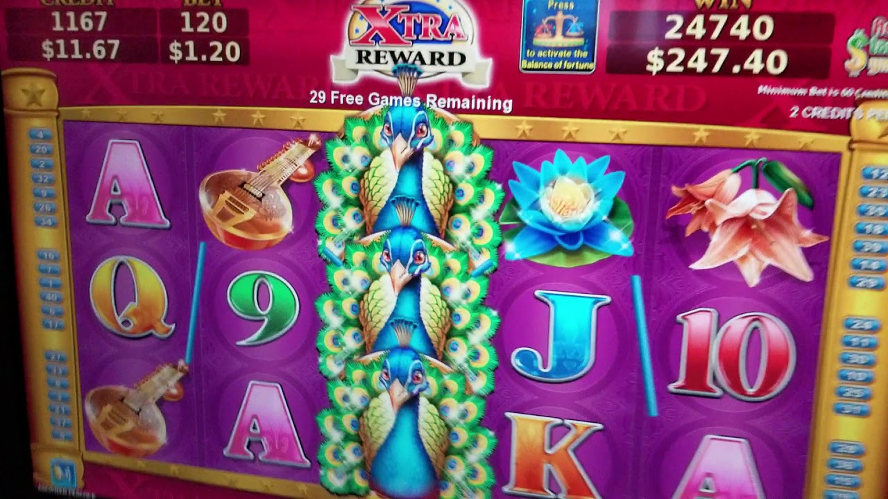 AMAZING BONUS 💣💣💣 35 FREE GAMES ADORNED PEACOCK SLOT - YouTube