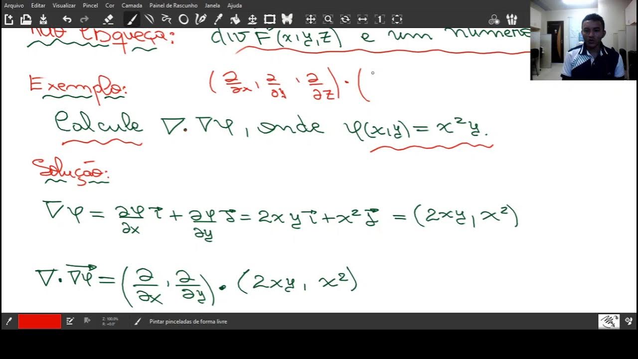 Aula 14 Divergência de um campo vetorial - YouTube