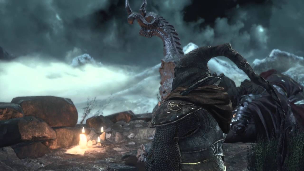 DARK SOUL III.Pico Archidragon(Zona secreta).Reach Archdragon Peak ...