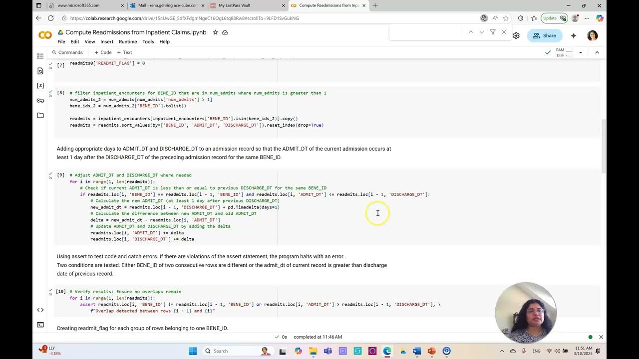 Preparing Data for Readmission ML using Python Pandas - YouTube