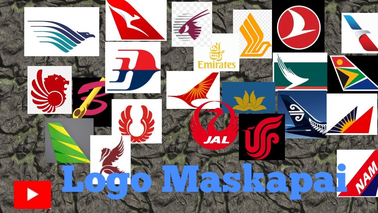 Logo maskapai penerbangan dunia - YouTube