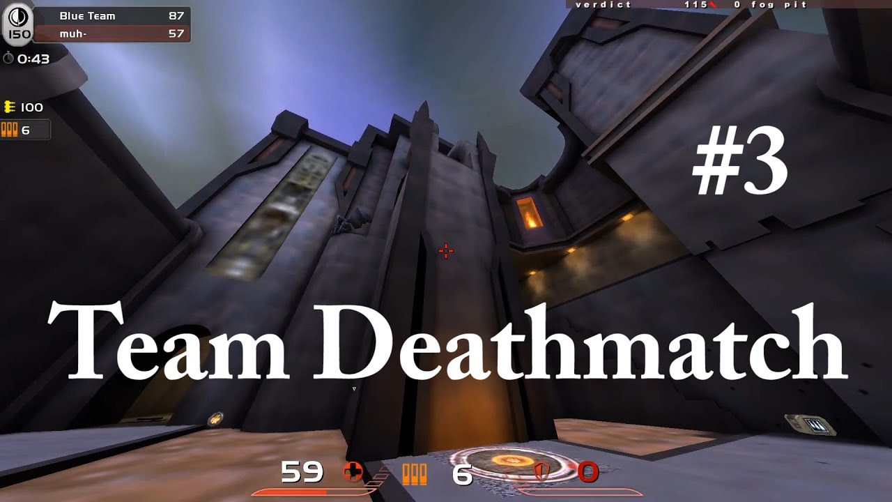 Quake Live - Team Deathmatch #3 Overkill - YouTube