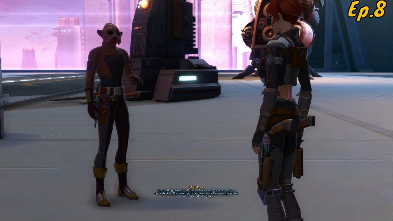 SWTOR Smuggler, Coruscant- Hot Pursuit - YouTube