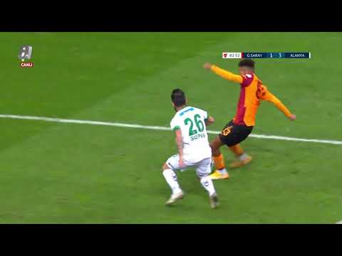 Galatasaray'ın 1. Golü (83. Dakika - Mostafa Mohamed) Galatasaray 1-3 Alanyaspor