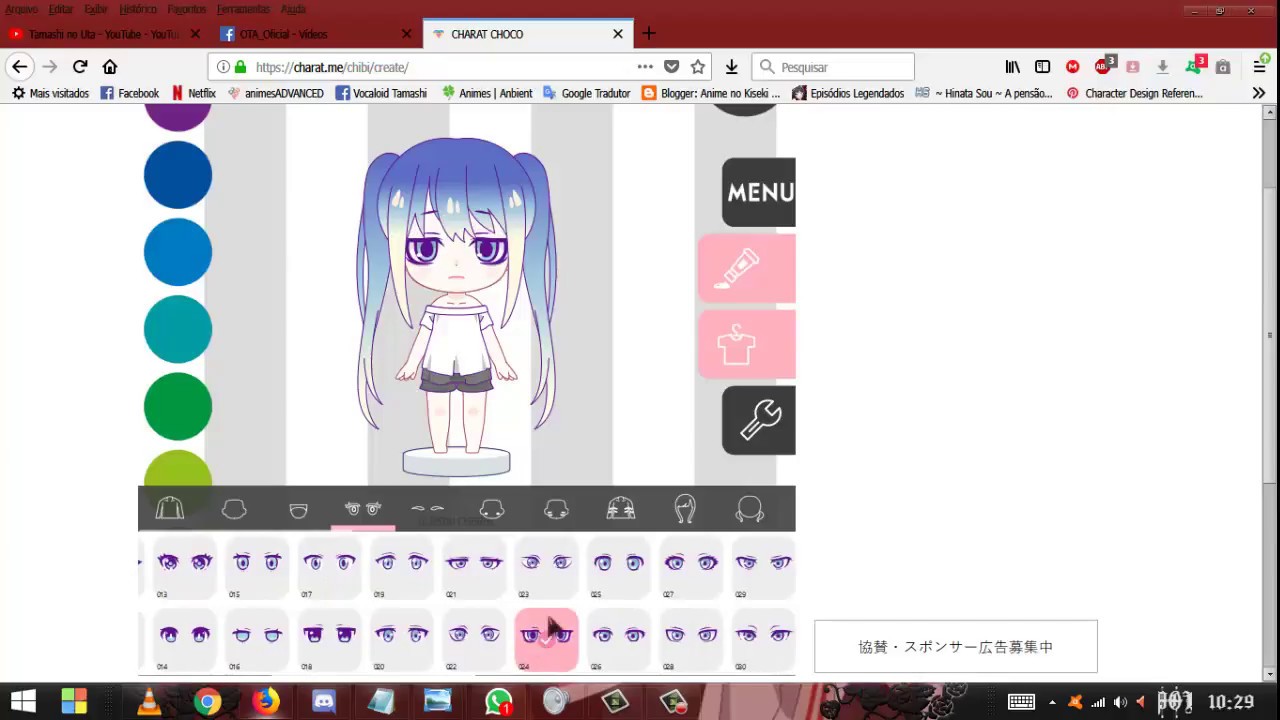 Tutorial de Avatar - Charat Choco - YouTube
