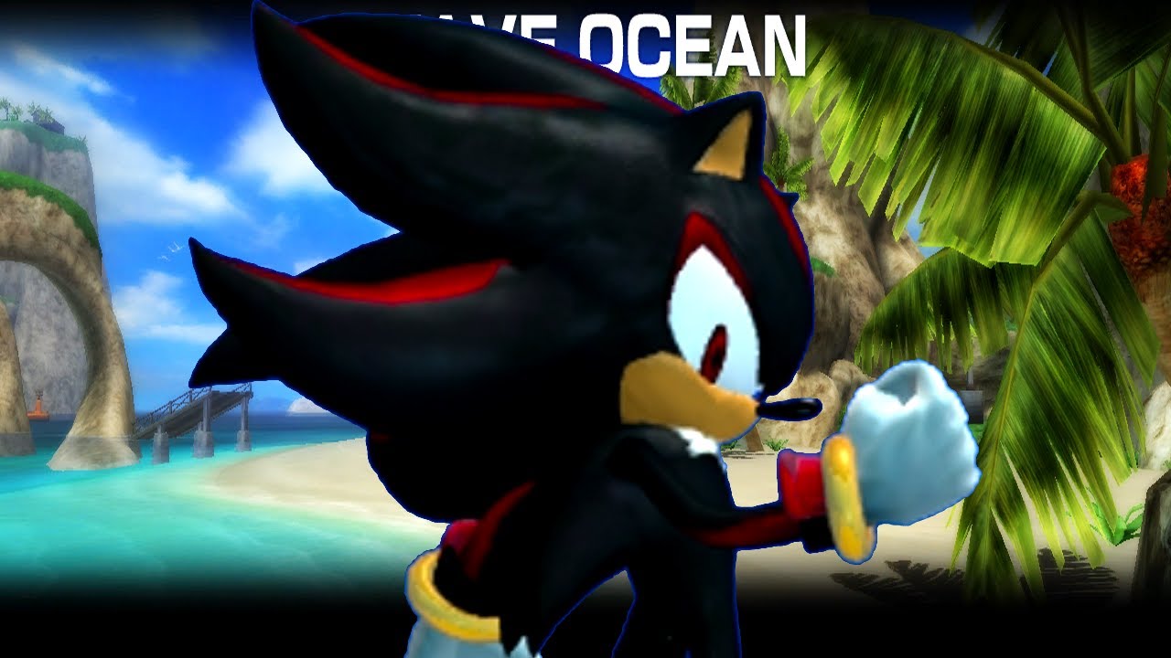 SONIC THE HEDGEHOG (2006) ~ PART 151: Shadow in Sonic's Wave Ocean ...