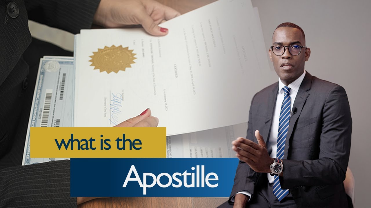 What is the Apostille - YouTube