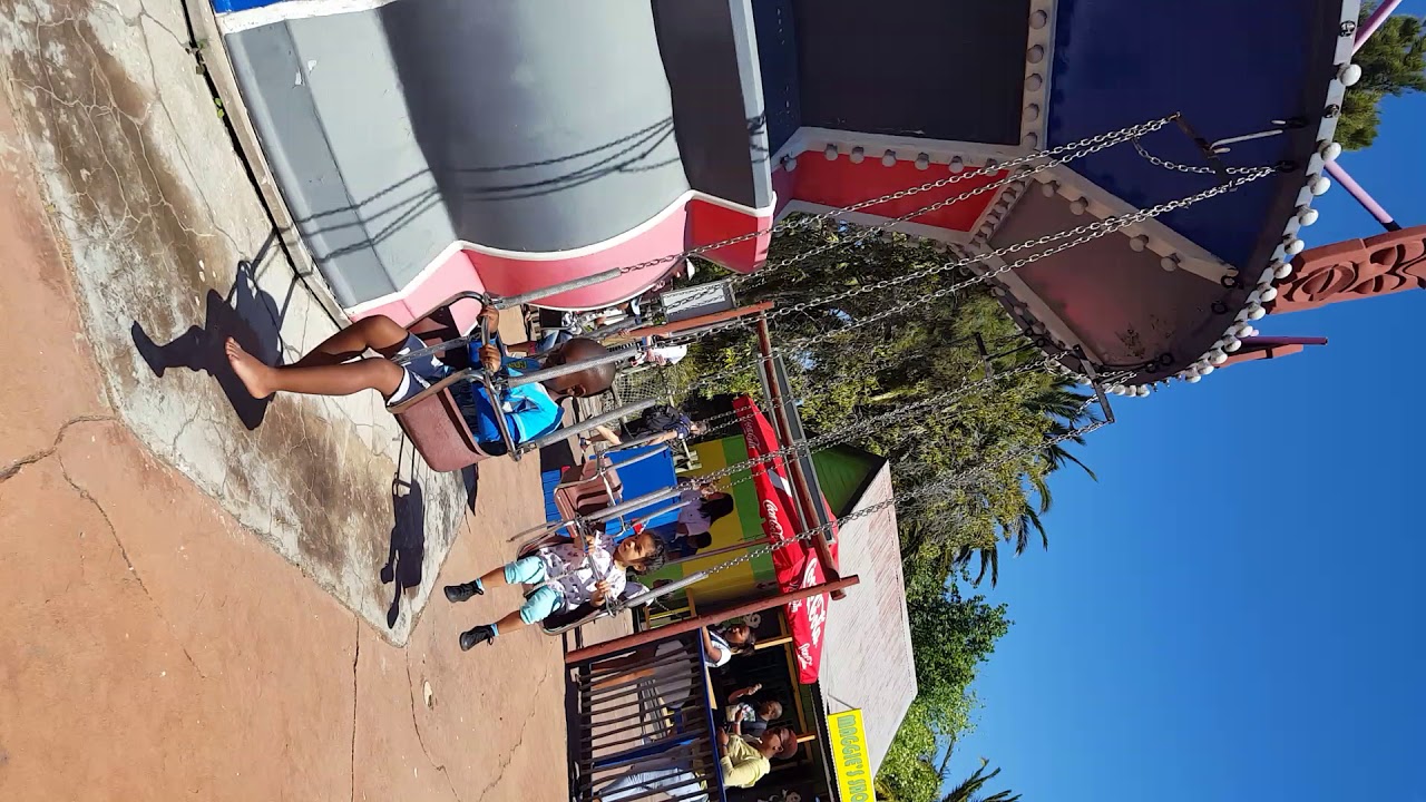 Ratanga Junction Cape Town Theme Park Swing Kids Fun Ride - YouTube