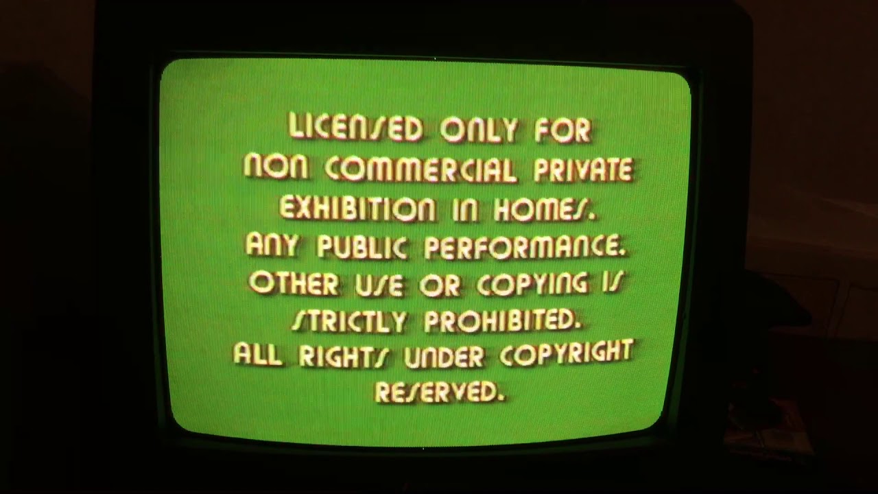 Paramount Home Video Warning Screen (July 1980-January 1981) - YouTube