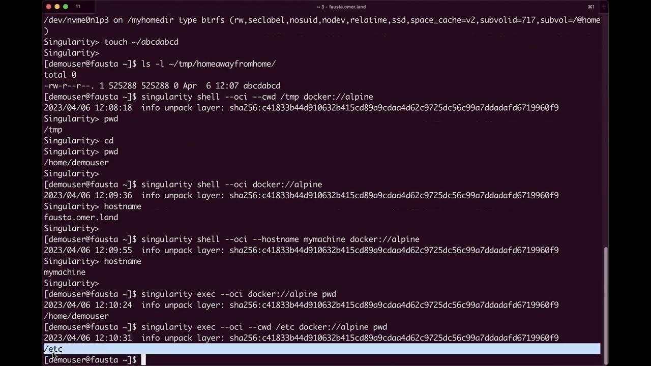 SingularityCE Community Meeting - April 6th, 2023 - YouTube