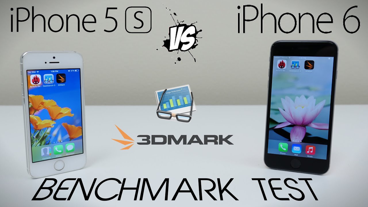 iPhone 6 vs iPhone 5s - Benchmark Test - YouTube