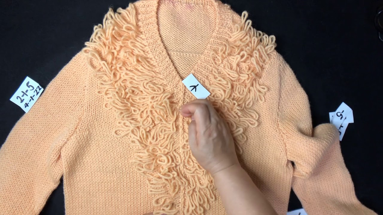 DIY knit design ｜how to Knitting ｜tutorials sweater shawl cardigan 0198 ...