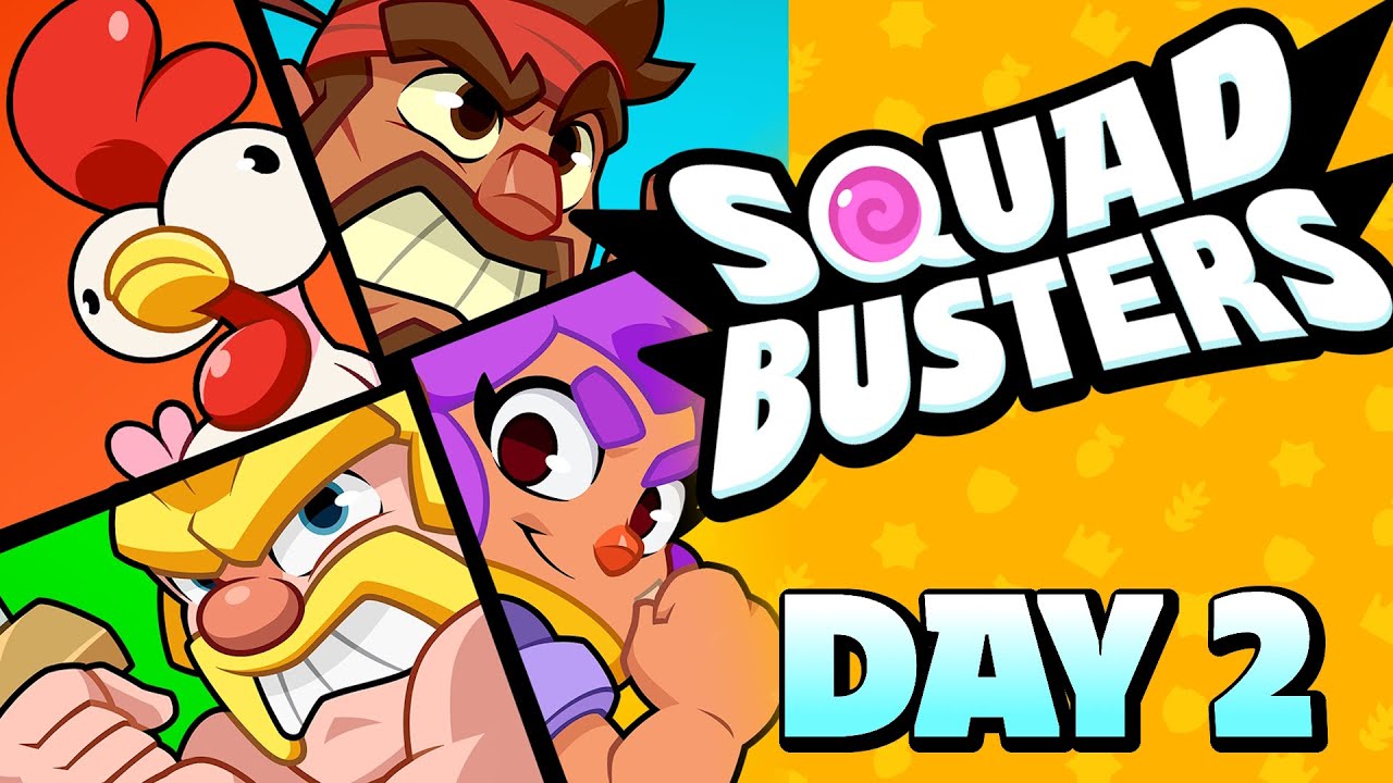 SQUAD BUSTERS SOFT LAUNCH PARTY [DAY 2] - Squad Busters - YouTube