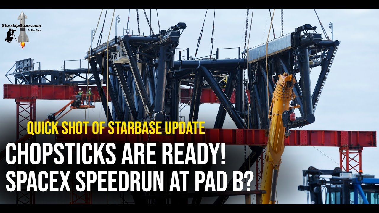 Chopsticks Arms Attached! & Ready To Install On TOWER B.. (starbase ...