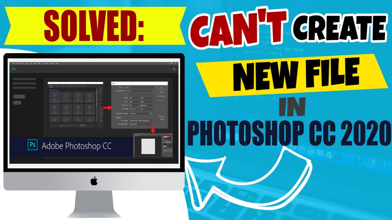 Solved Can t Create New File In Photoshop CC 2020 PingPoint YouTube Solved Can t Create New File In Photoshop CC 2020 PingPoint YouTube