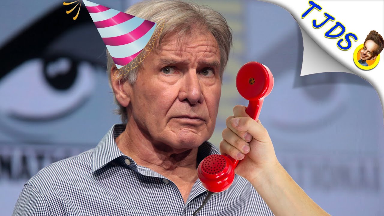 Harrison Ford Can't Remember His Own Birthday! - YouTube