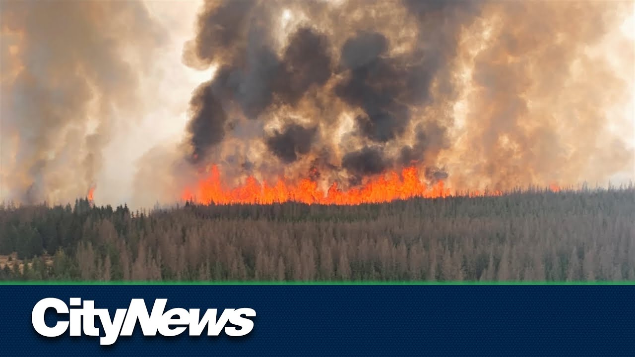 Wildfires continue to grow around Edmonton as province remains dry ...