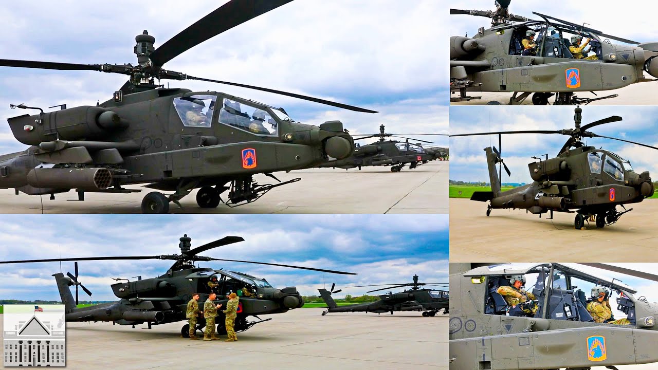 AH-64E Apache Guardian Helicopters: Flight Line and Pilot Prep 🚁 ️ ...