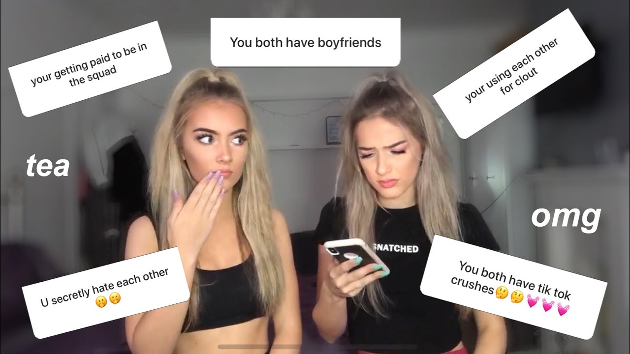 ANSWERING YOUR ASSUMPTIONS: WE ARE TWINS? | Em and Loz - YouTube